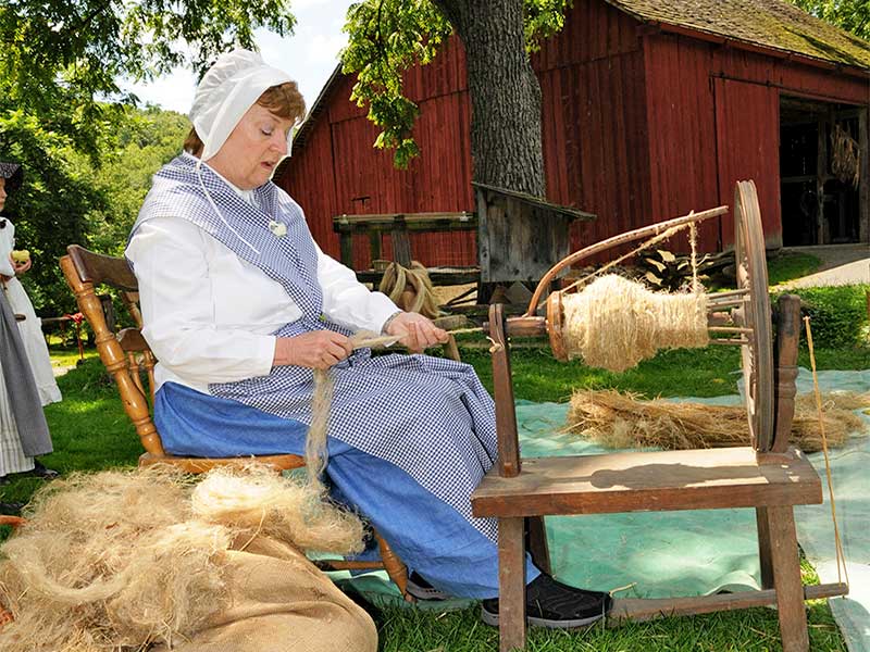 Quiet Valley Living Historical Farm - Where & When