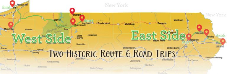 Two Historic Route 6 Road Trips - Where & When