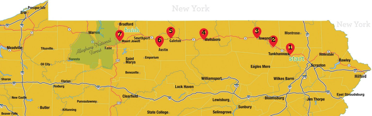 Route 6 Road Trip Part II - Where & When